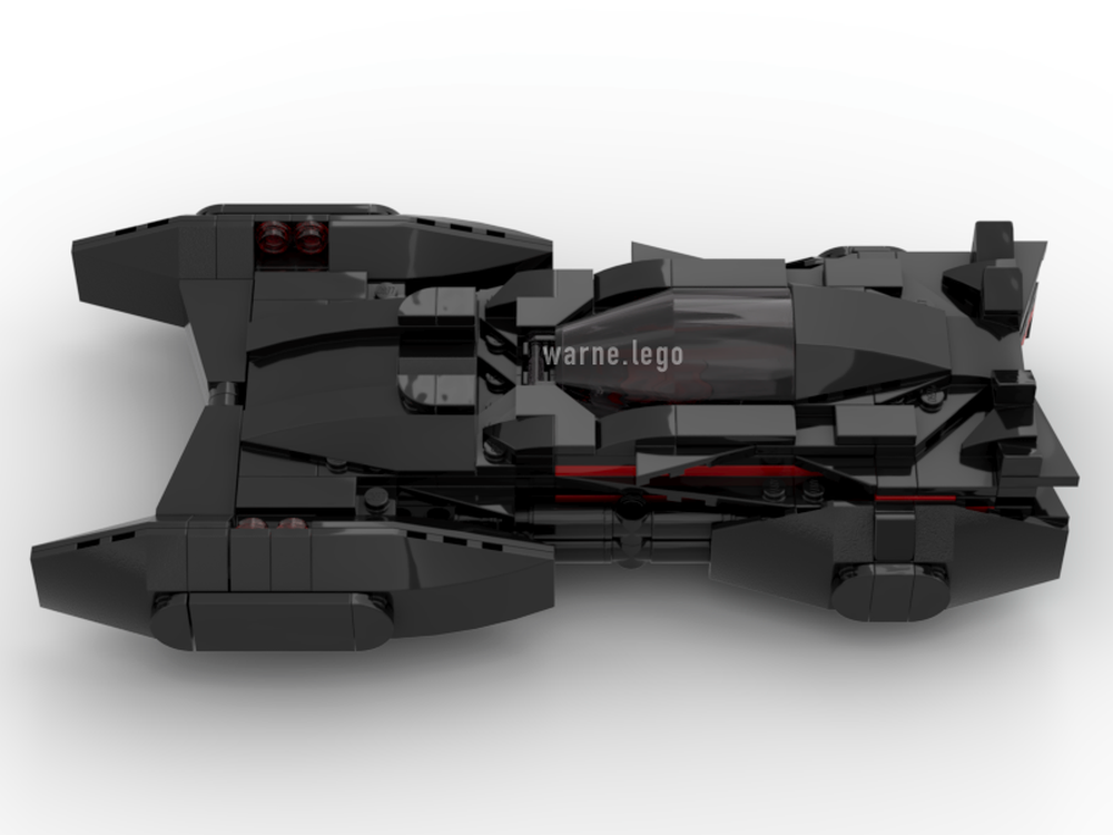 Lego Moc Batmobile Beyond By Warnelego Rebrickable Build With Lego