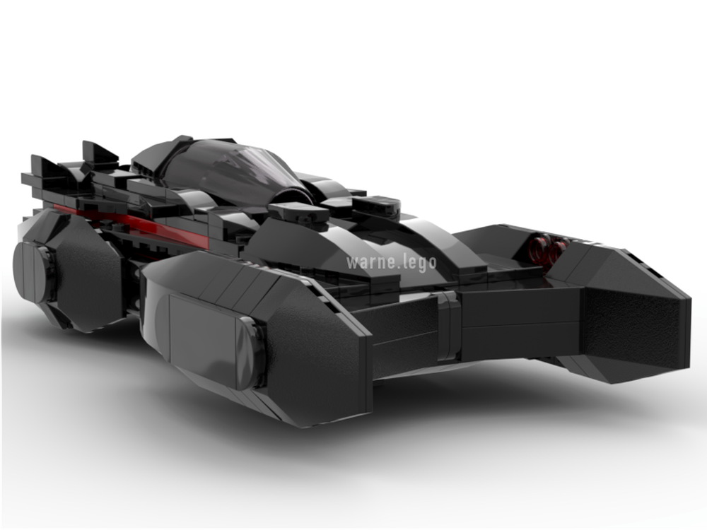 Lego Moc Batmobile Beyond By Warnelego Rebrickable Build With Lego