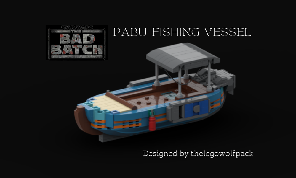 LEGO MOC Pabu fishing vessel by thelegowolfpack | Rebrickable - Build ...