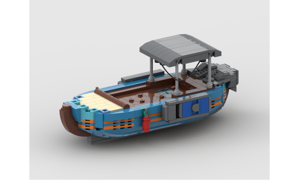 LEGO MOC Pabu fishing vessel by thelegowolfpack | Rebrickable - Build ...
