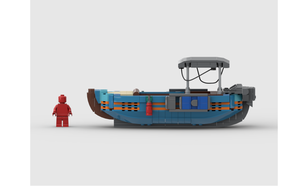 LEGO MOC Pabu fishing vessel by thelegowolfpack | Rebrickable - Build ...