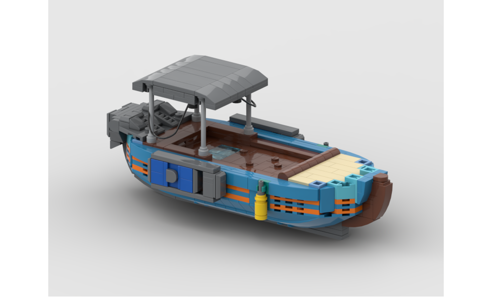 LEGO MOC Pabu fishing vessel by thelegowolfpack | Rebrickable - Build ...