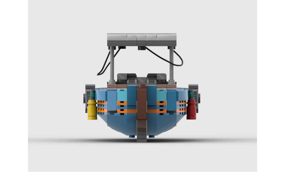 LEGO MOC Pabu fishing vessel by thelegowolfpack | Rebrickable - Build ...