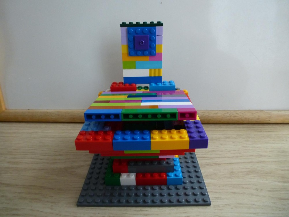 LEGO MOC Colorful toilet by CornierJungle | Rebrickable - Build with LEGO