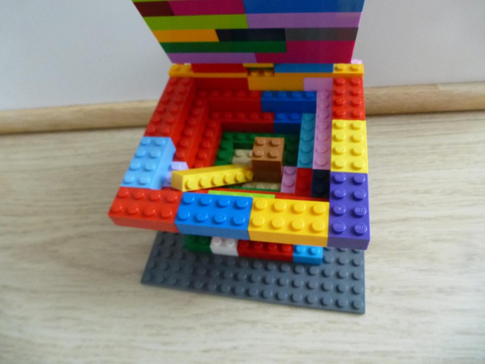 Lego Moc Colorful Toilet By Cornierjungle Rebrickable Build With Lego