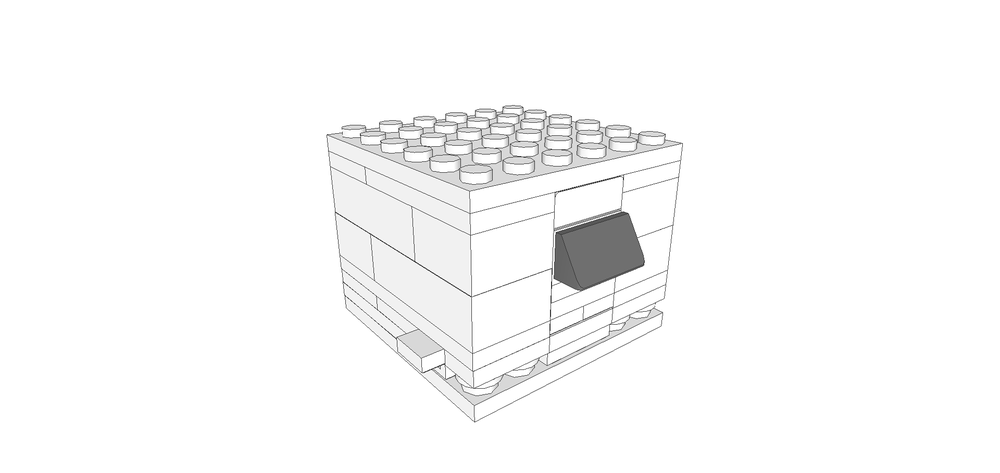 LEGO MOC Simple Safe by BucktoothBuilder | Rebrickable - Build with LEGO