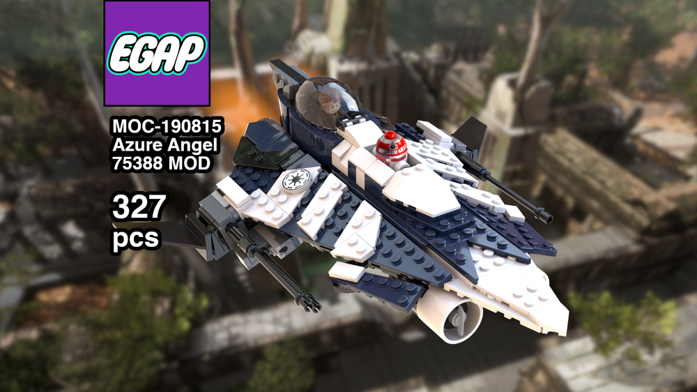 LEGO MOC Azure Angel 75388 MOD by egap98 | Rebrickable - Build with LEGO