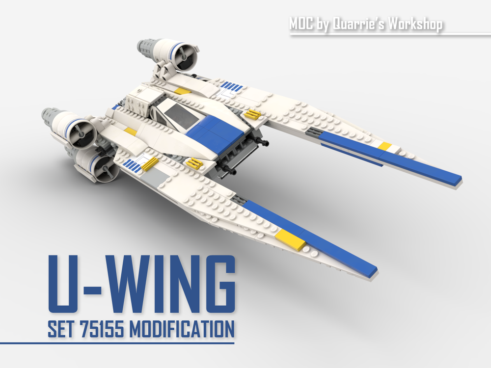 LEGO MOC U Wing MOD by Quarries Workshop | Rebrickable - Build with LEGO