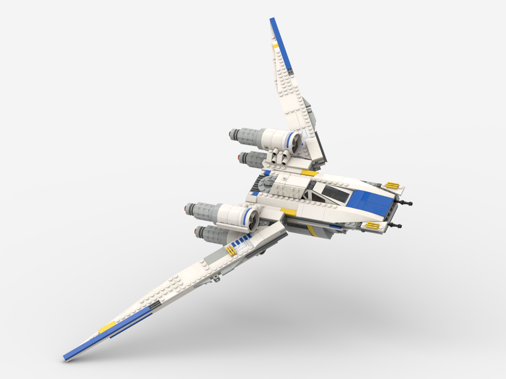 Lego Moc U Wing Mod By Quarries Workshop Rebrickable Build With Lego