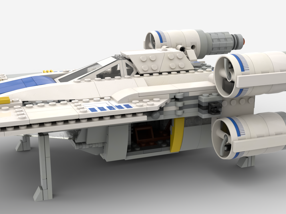 Lego Moc U Wing Mod By Quarries Workshop Rebrickable Build With Lego