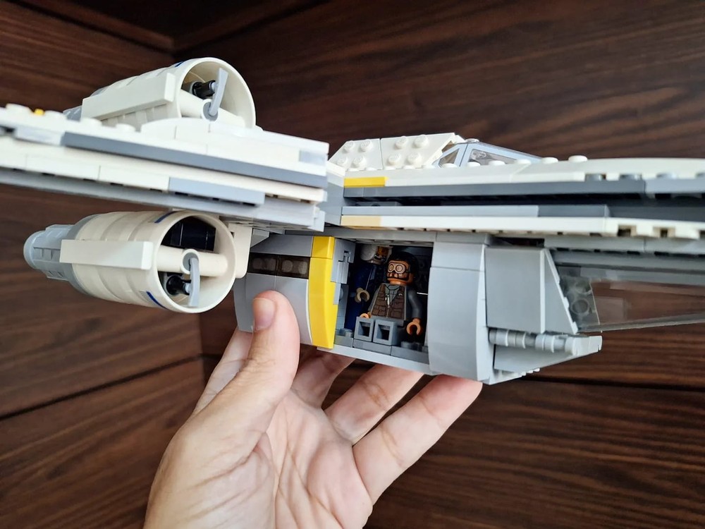 Lego Moc U Wing Mod By Quarries Workshop Rebrickable Build With Lego