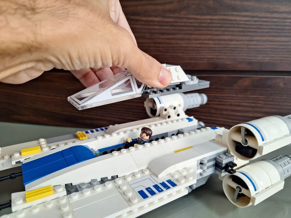 Lego Moc U Wing Mod By Quarries Workshop Rebrickable Build With Lego