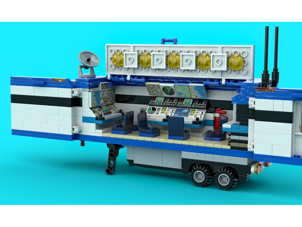 LEGO MOC Ground Control Station by mshenn | Rebrickable - Build with LEGO