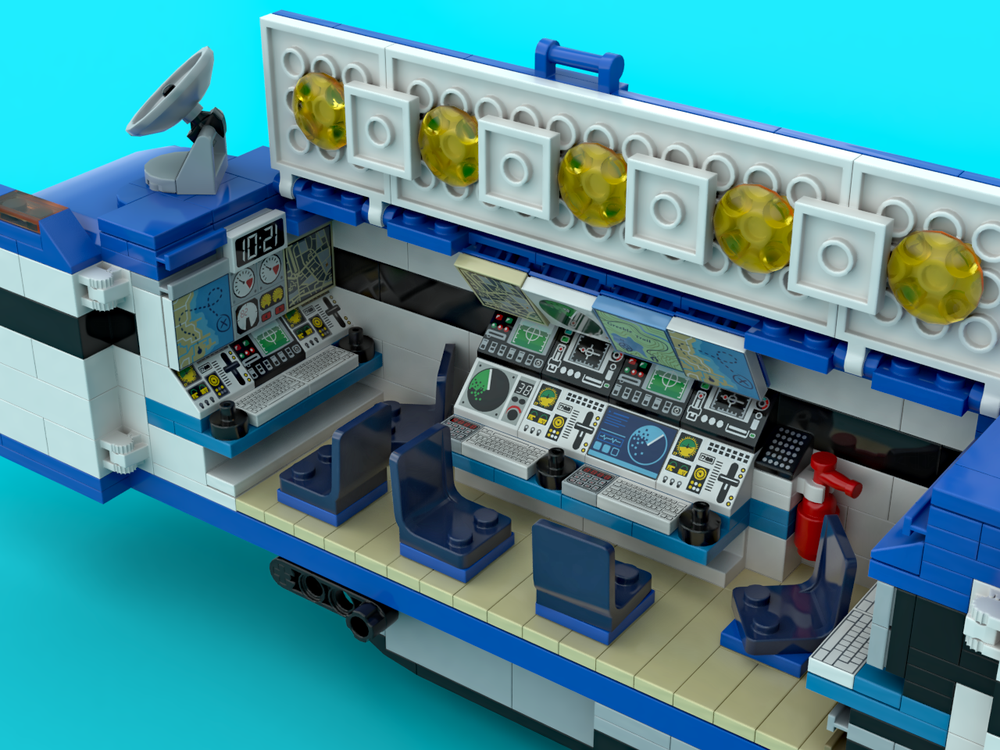 LEGO MOC Ground Control Station by mshenn | Rebrickable - Build with LEGO