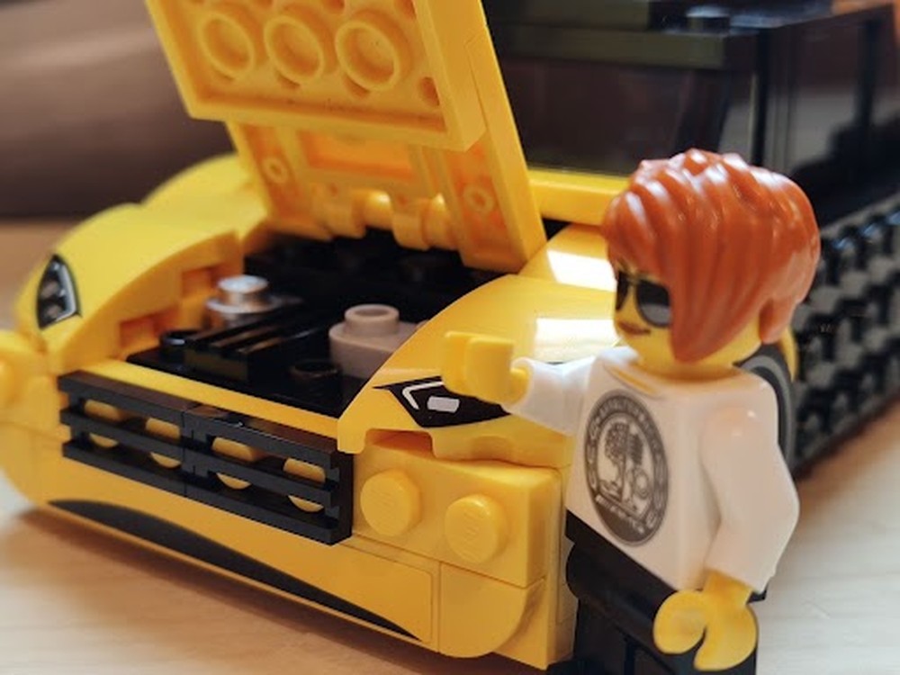 Lego Moc Little Car By Hawkinorin Rebrickable Build With Lego