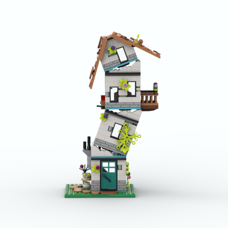 LEGO MOC Cozy Fairytale Tower by Planet_psyko | Rebrickable - Build ...