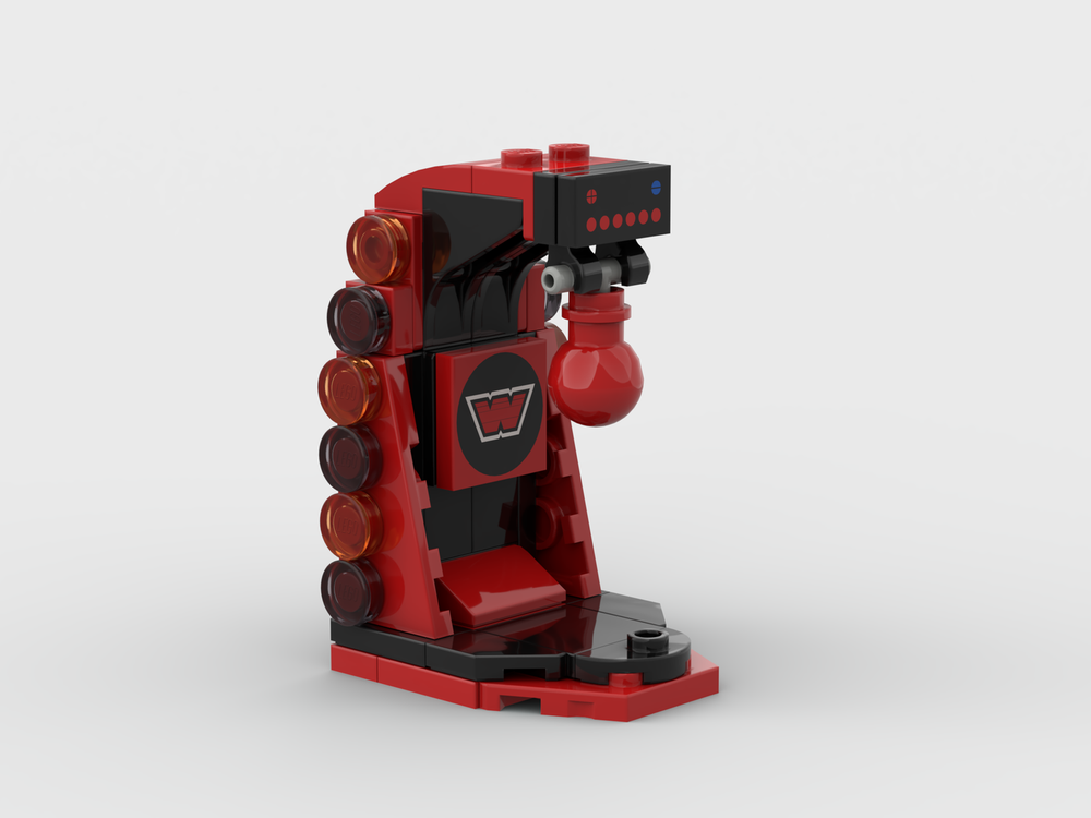 LEGO MOC Punching Machine by BrickHappens | Rebrickable - Build with LEGO