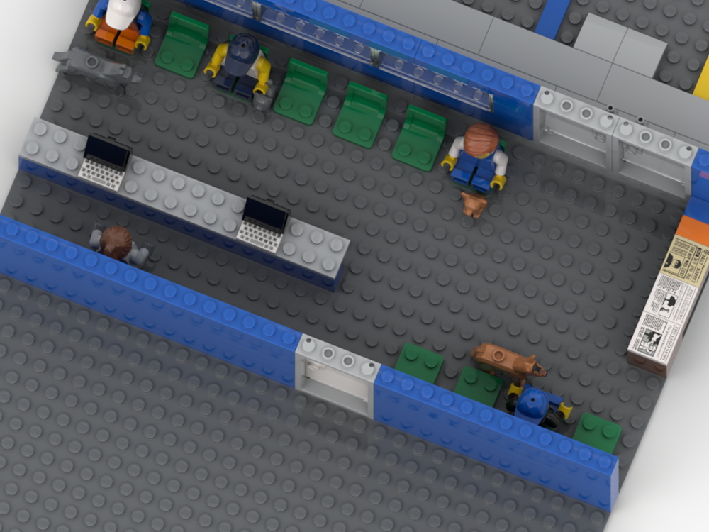 LEGO MOC Pet Groming Salon by WILD_BLUEY | Rebrickable - Build with LEGO