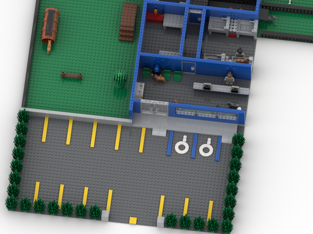 LEGO MOC Pet Groming Salon by WILD_BLUEY | Rebrickable - Build with LEGO