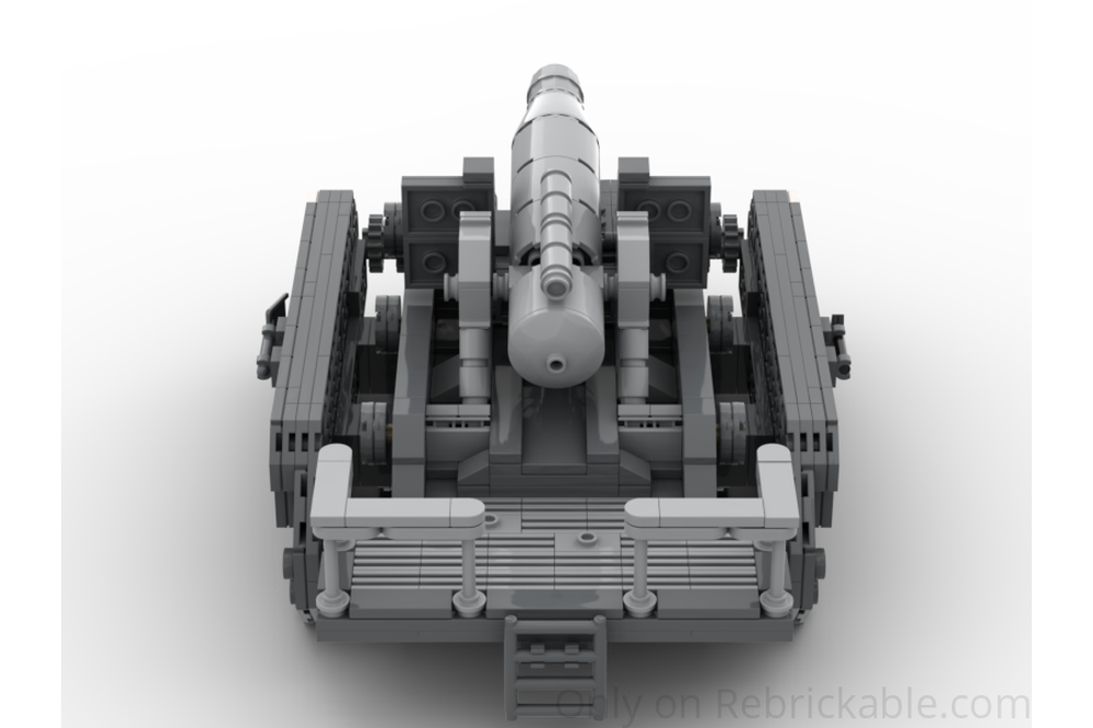 Lego Moc Medusa Siege Tank By Ironpenguin Rebrickable Build With Lego