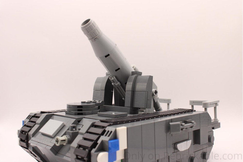 Lego Moc Medusa Siege Tank By Ironpenguin Rebrickable Build With Lego