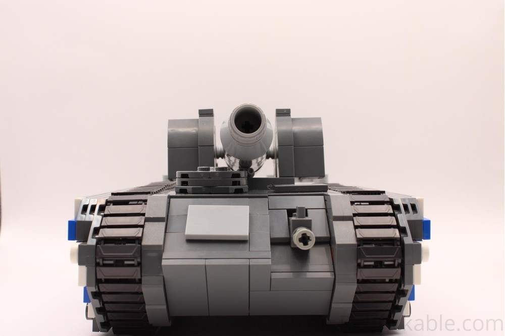 LEGO MOC Warhammer 40k Medusa Siege Tank by ironpenguin | Rebrickable ...