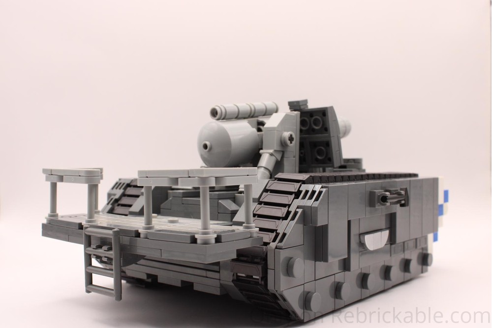 LEGO MOC Warhammer 40k Medusa Siege Tank by ironpenguin | Rebrickable ...