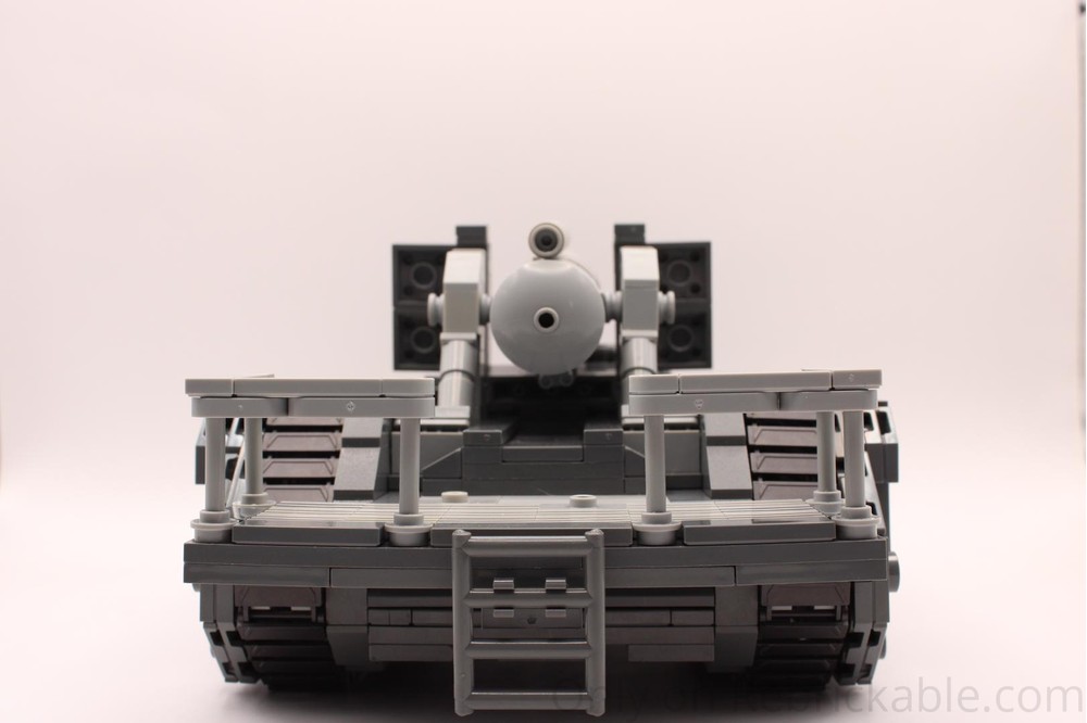 LEGO MOC Warhammer 40k Medusa Siege Tank by ironpenguin | Rebrickable ...