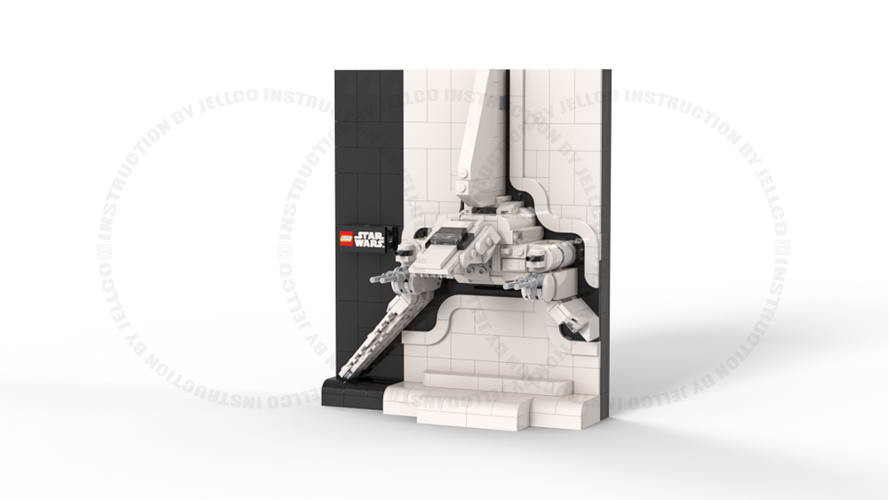 Lego Moc Three Dimensional Poster Concept Series Part Iv By Jellco