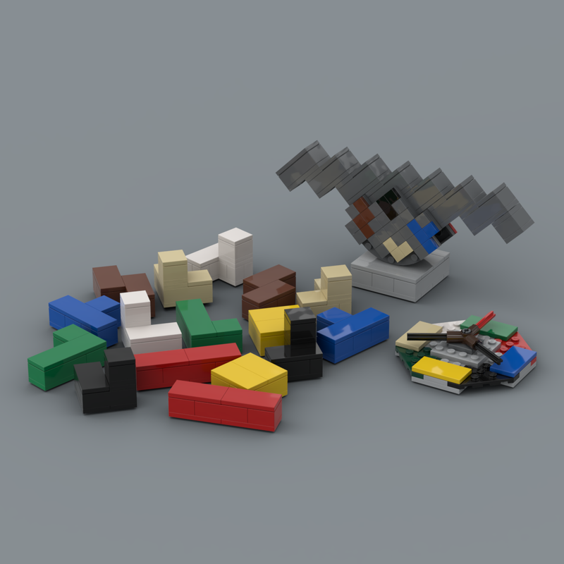 LEGO MOC Lego Balance Tetris by birdbrickbuilds | Rebrickable - Build ...
