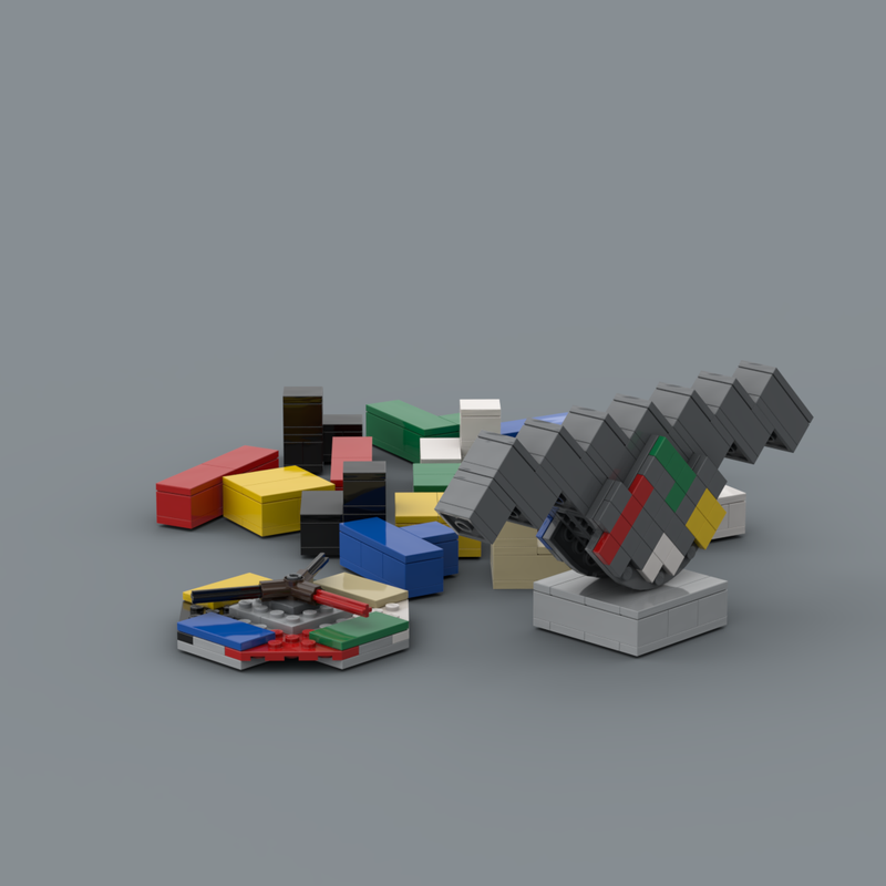 LEGO MOC Lego Balance Tetris by birdbrickbuilds | Rebrickable - Build ...