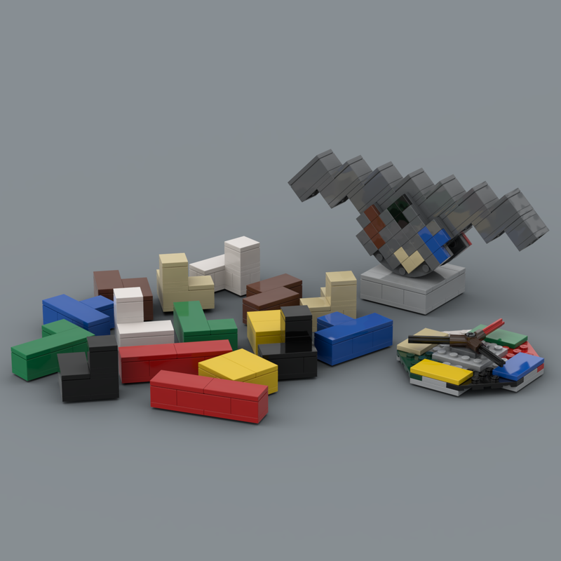 LEGO MOC Lego Balance Tetris by birdbrickbuilds | Rebrickable - Build ...