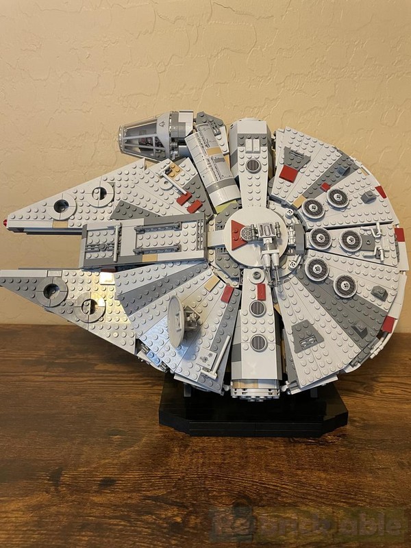LEGO MOC Display stand for [Set 75257-1] Millennium Falcon by LKBuilds ...