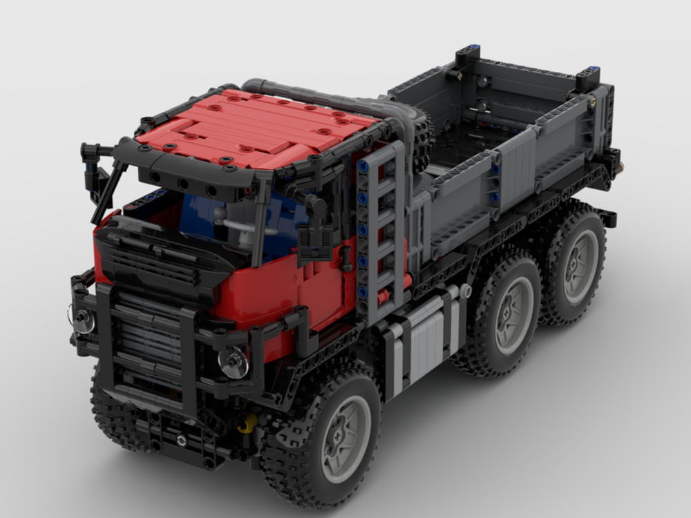 LEGO MOC PingTouGe 6x6 Trial Truck by duhao1984 | Rebrickable - Build ...