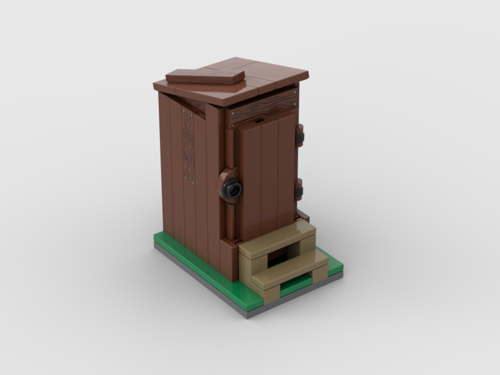 LEGO MOC outhouse by cornflake67 | Rebrickable - Build with LEGO