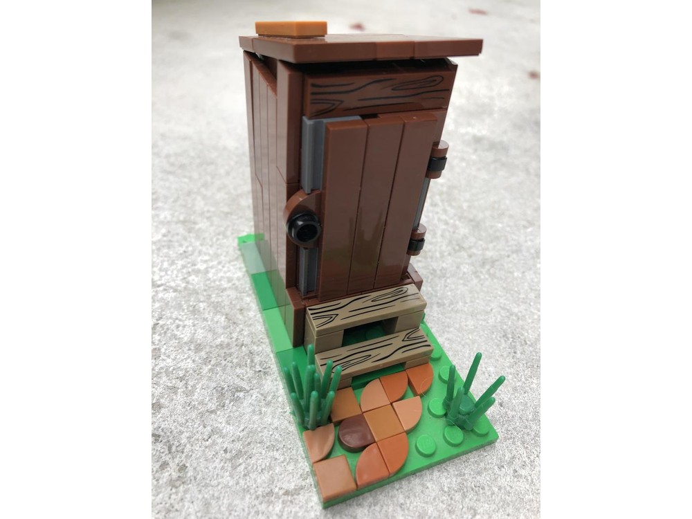 LEGO MOC outhouse by cornflake67 | Rebrickable - Build with LEGO