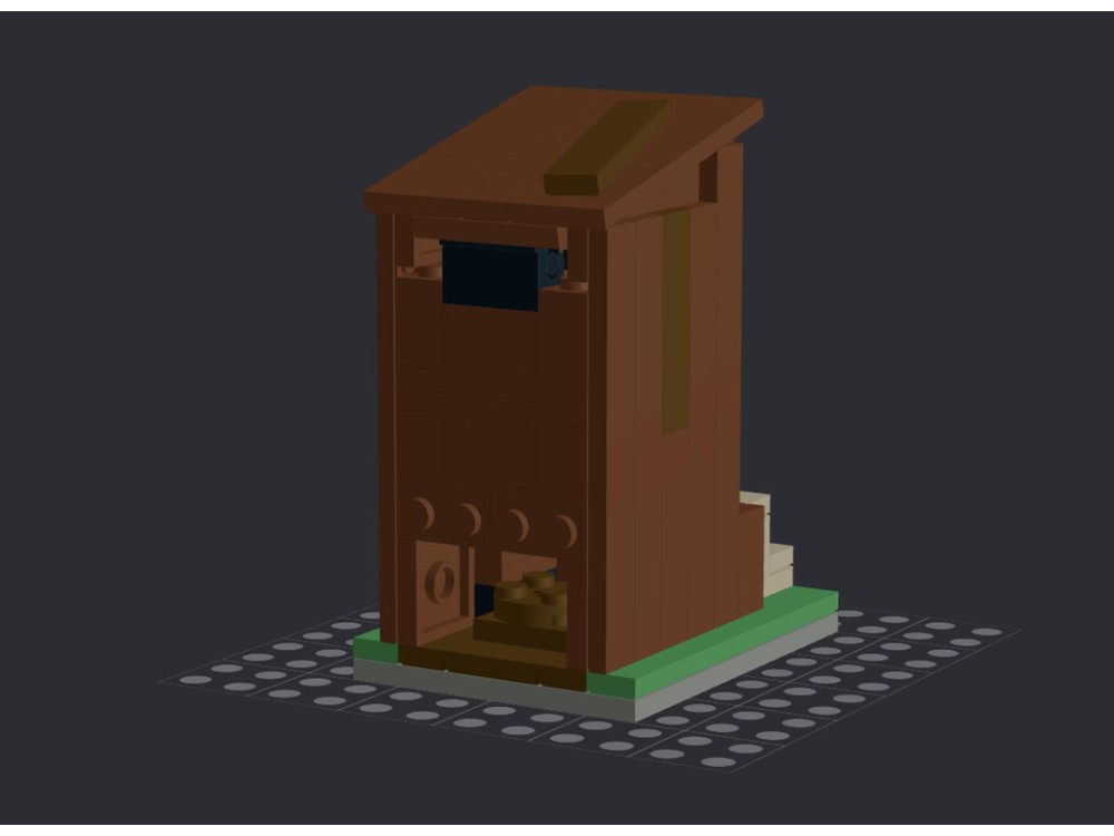 LEGO MOC outhouse by cornflake67 | Rebrickable - Build with LEGO