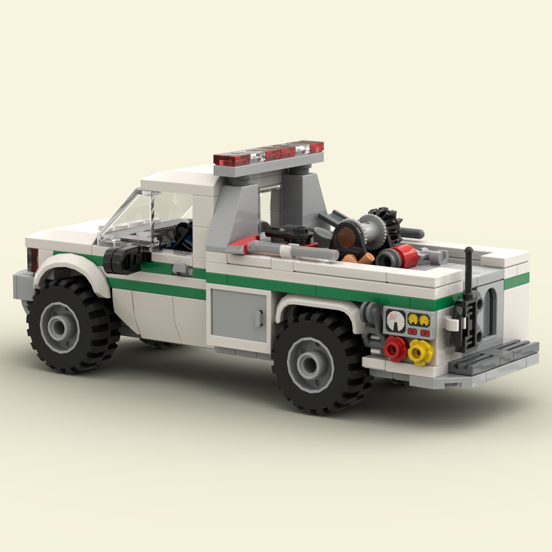 LEGO MOC-190862 Forest Fire Service Light Brush Truck - Type 7 by Wacky ...
