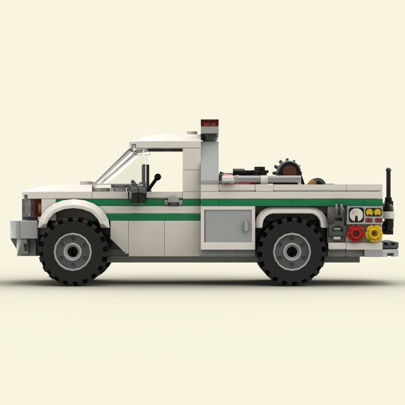 LEGO MOC Forest Fire Service Light Brush Truck - Type 7 by Wacky ...