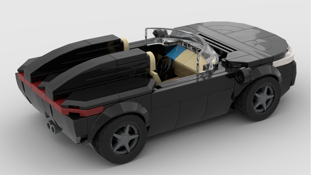 Lego Moc Black Coupe By Chichikb Rebrickable Build With Lego
