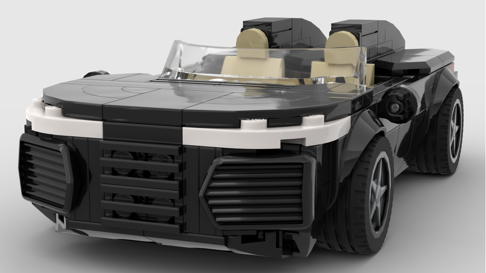 Lego Moc Black Coupe By Chichikb Rebrickable Build With Lego
