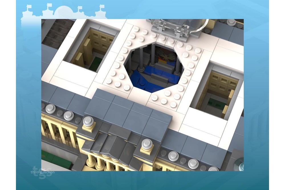 Lego Moc Reichstag Berlin By Tbrick Rebrickable Build With Lego
