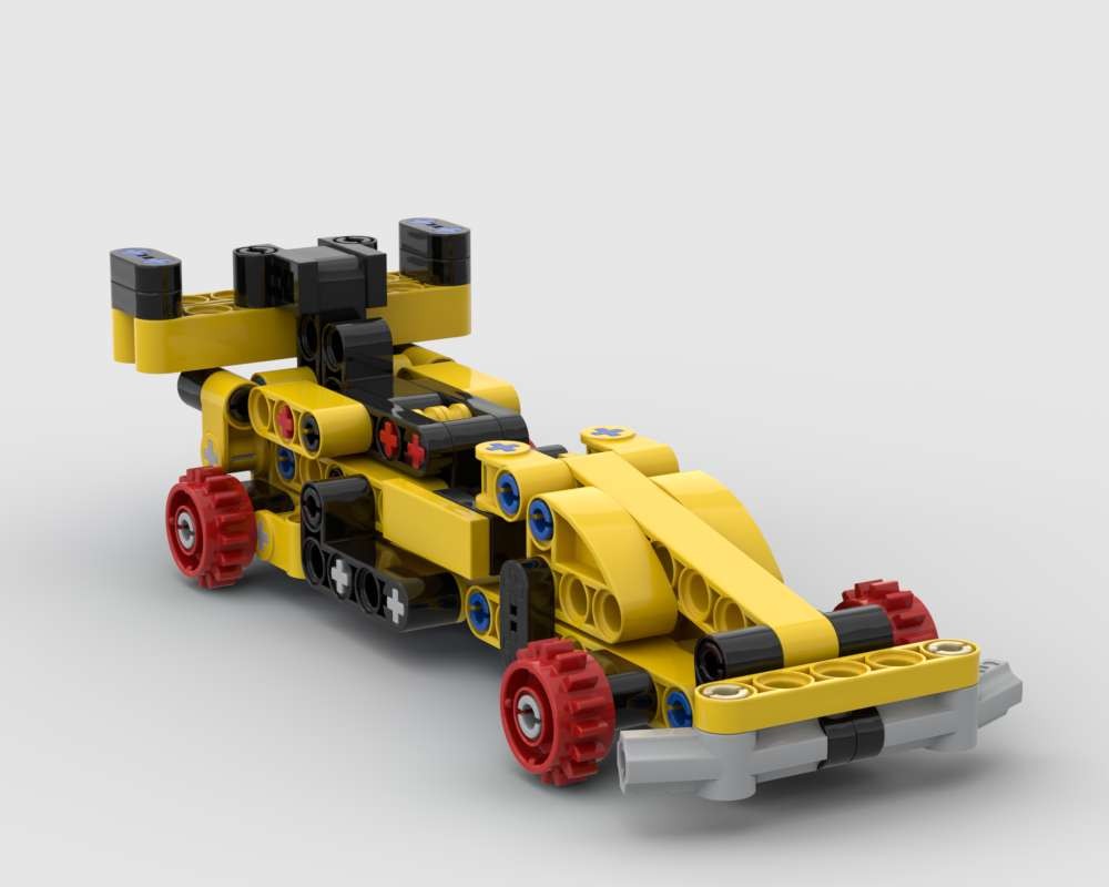Lego Moc Formula 1 42163 Alternative By Erikgs Rebrickable Build
