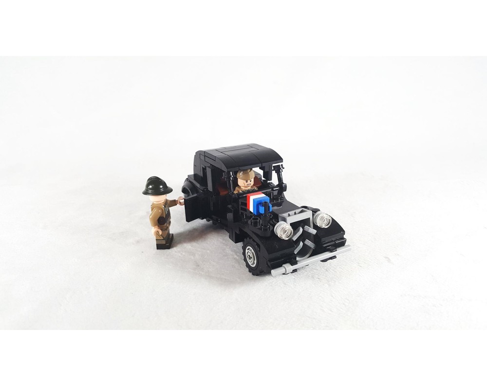 Lego Moc Citroën Traction Avant By Spartane Rebrickable Build With Lego