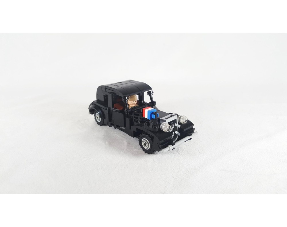 Lego Moc Citroën Traction Avant By Spartane Rebrickable Build With Lego