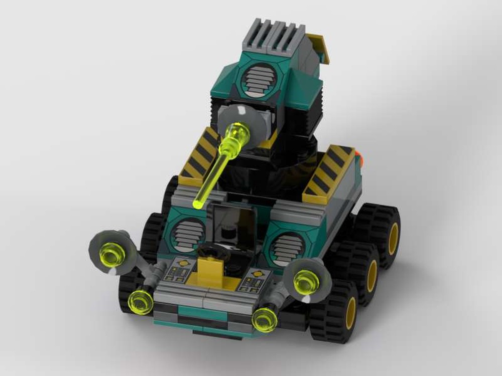 LEGO MOC Rock Raiders Small Mobile Laser Cutter by mikey2110 ...