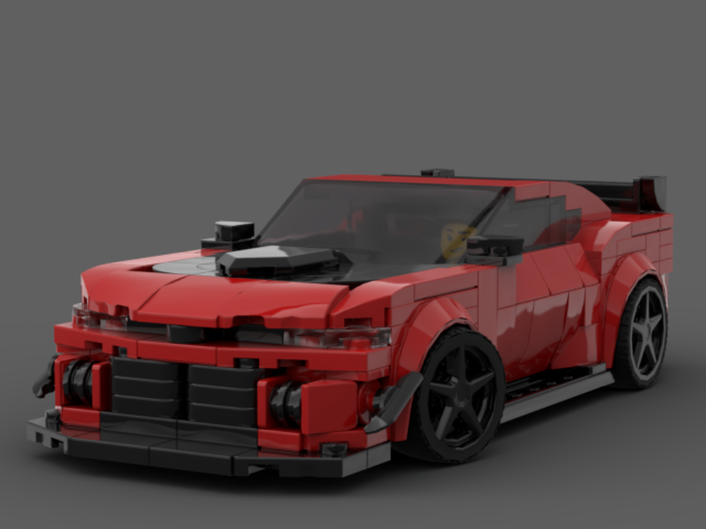 LEGO MOC Camaro ZL1 1LE by TaylurBricwerx | Rebrickable - Build with LEGO
