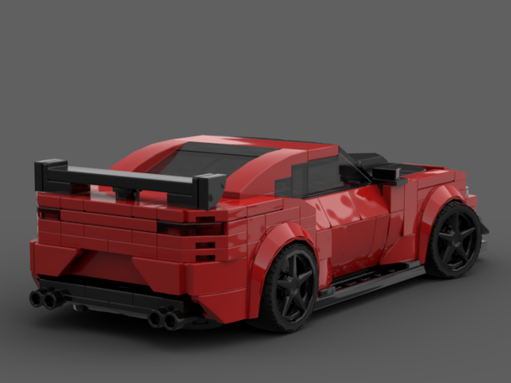 Lego Moc Camaro Zl1 1le By Taylurbricwerx Rebrickable Build With Lego