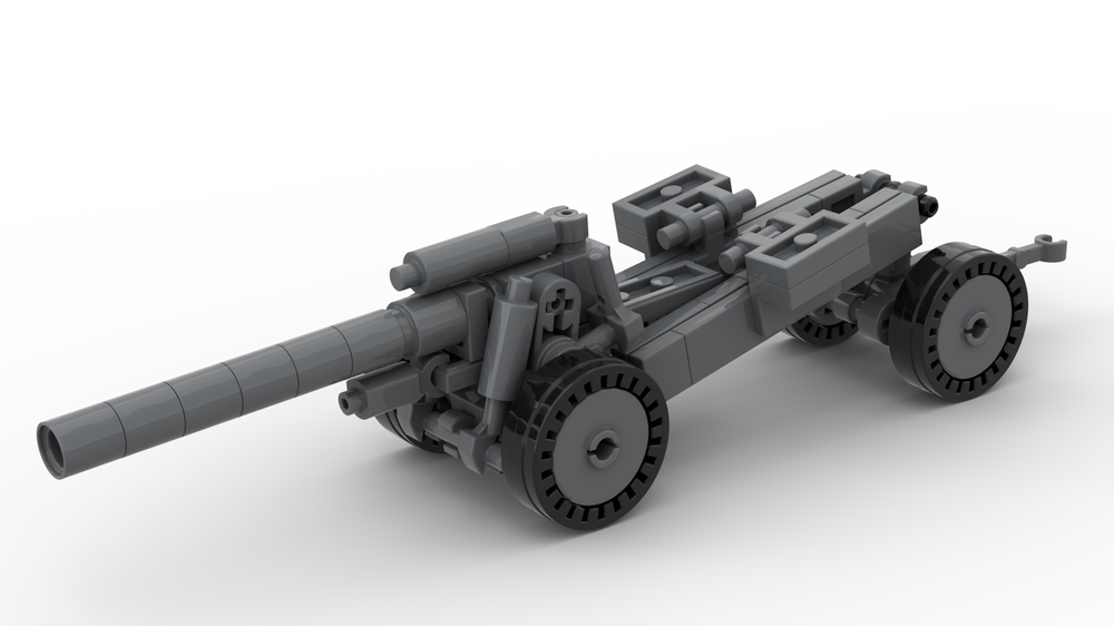 LEGO MOC Lego 15 cm sFH 18 (1:45 scale) by Tiger_1_3_1 | Rebrickable ...