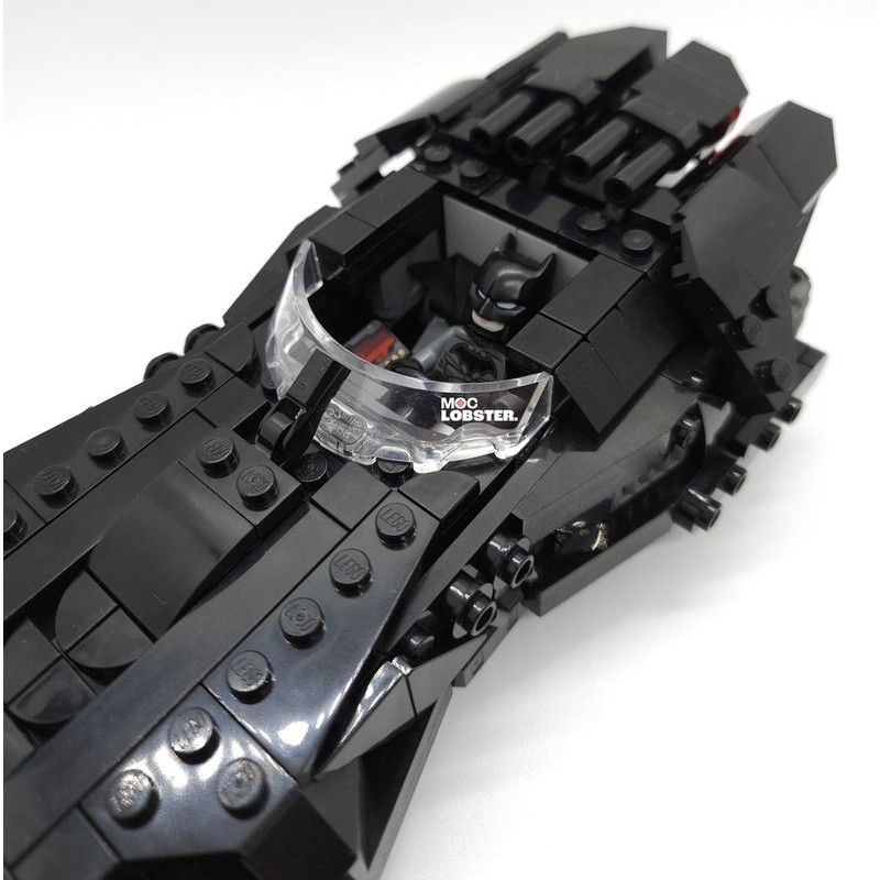 LEGO MOC BvS inspired Batmobile by Moc_Lobster | Rebrickable - Build ...